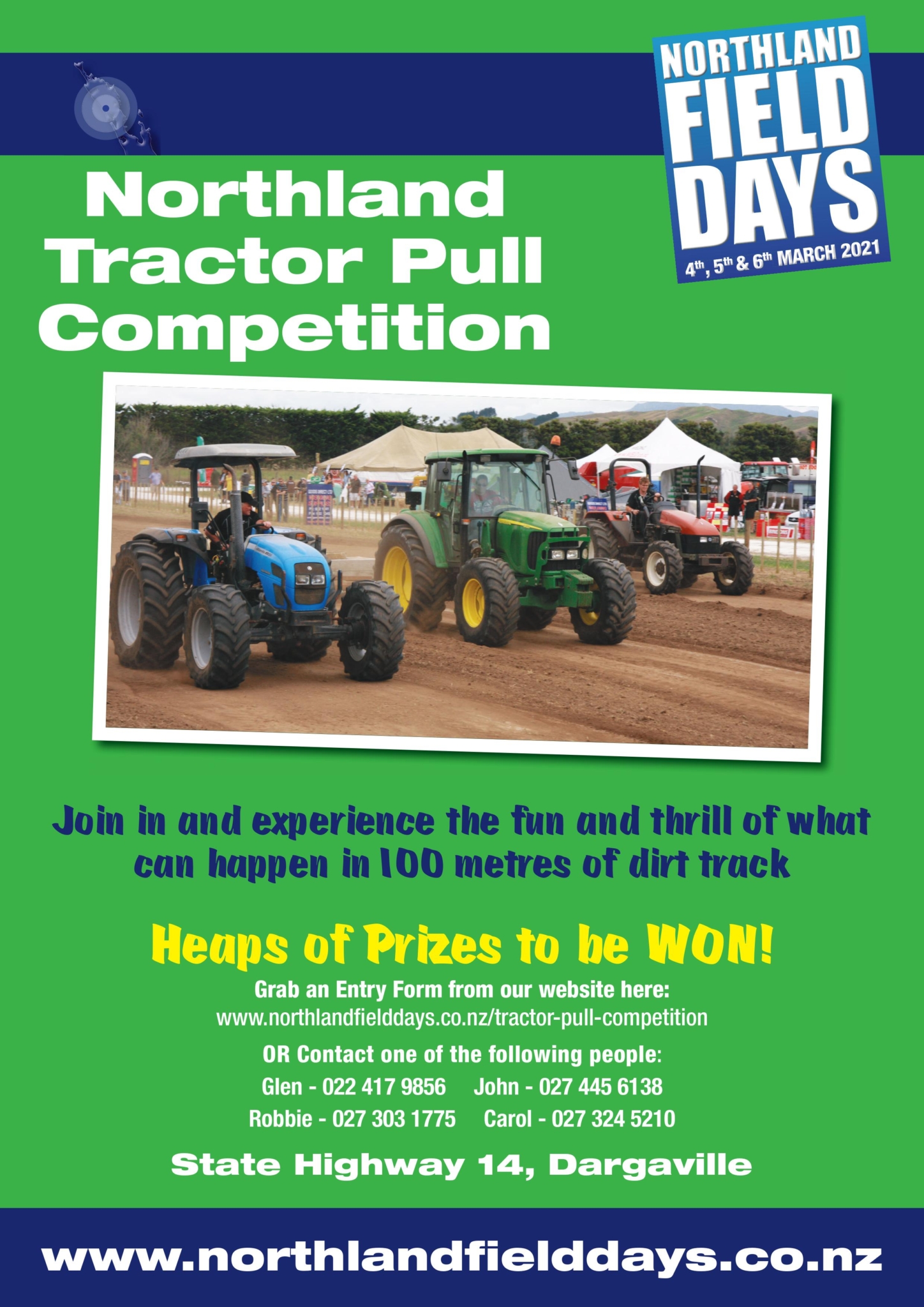 Tractor Pull Competition - Northland Field Days