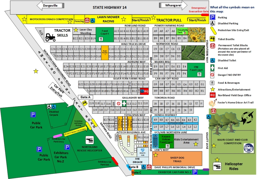 Maps - Northland Field Days